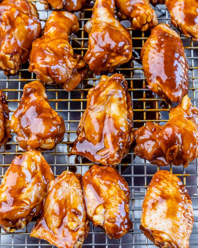 CFC’s FAVORITE Sticky Chicken Wings | Clean Food Crush