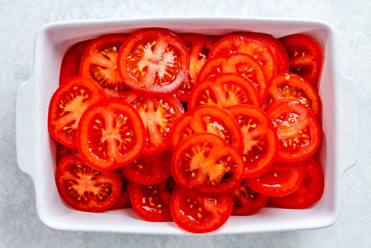 Rachel’s FAVORITE Marinated Tomatoes | Clean Food Crush
