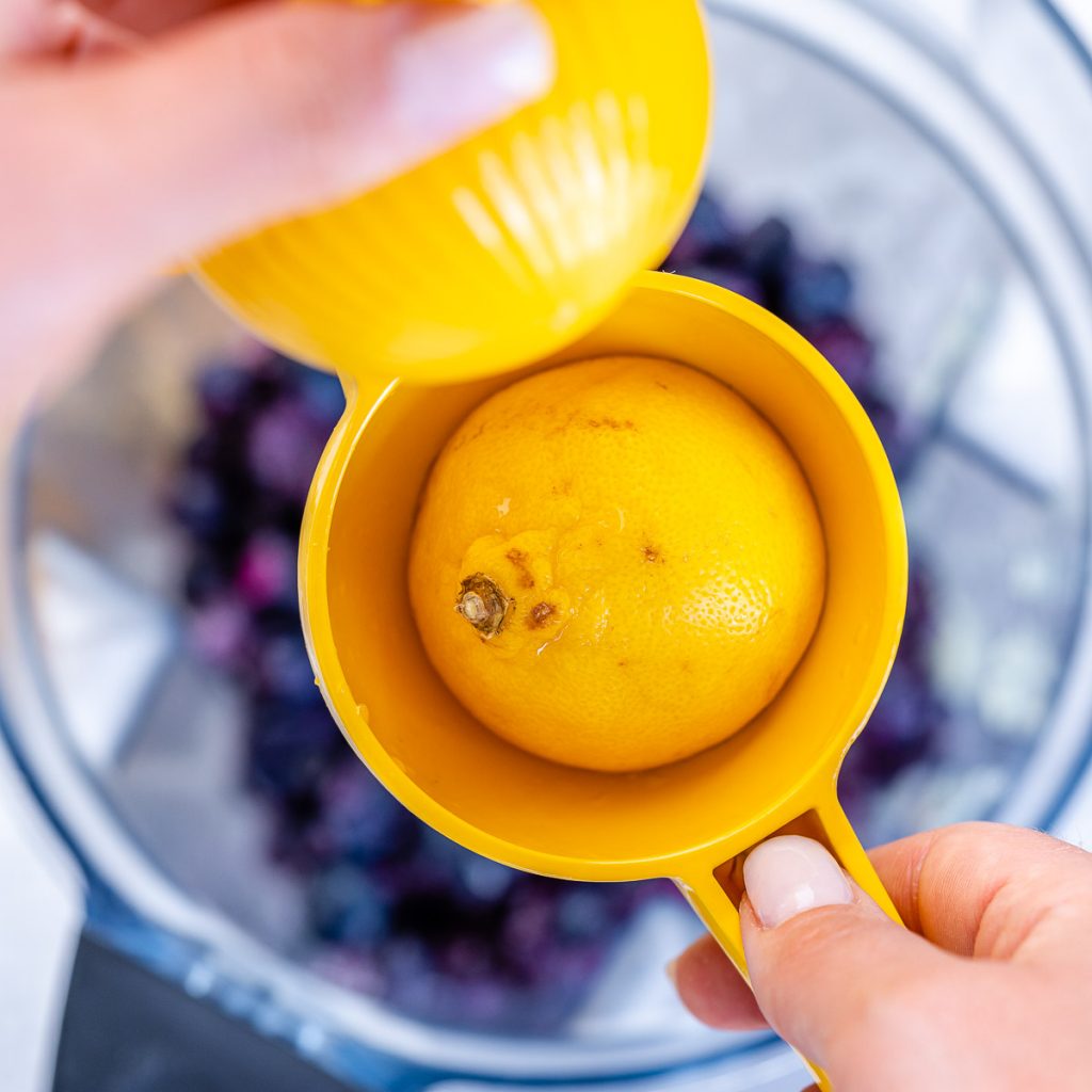 Refreshing Homemade Blueberry Lemonade | Clean Food Crush