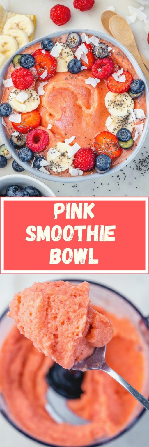 Pink Smoothie Bowls | Clean Food Crush