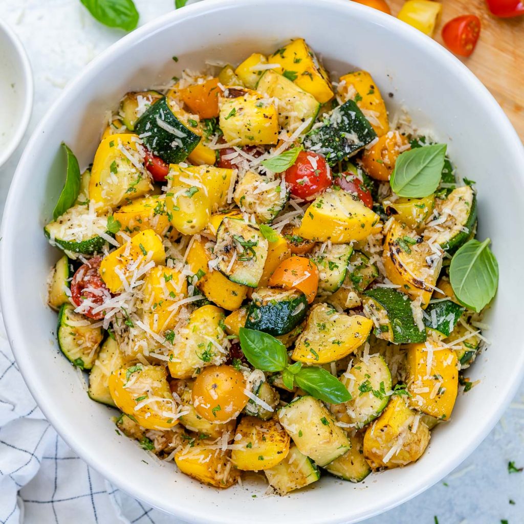 Summer Zucchini Salad | Clean Food Crush