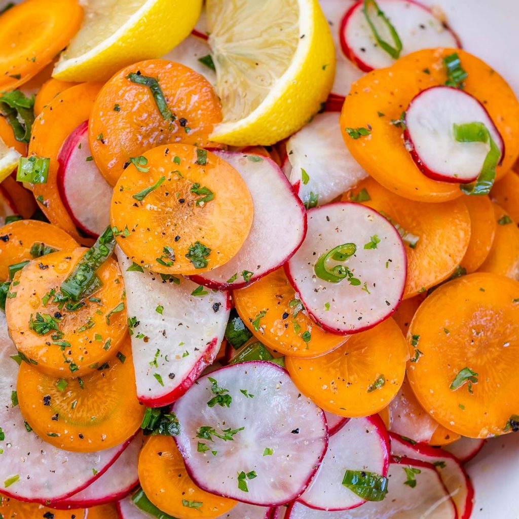 Marinated Radish + Carrot Salad | Clean Food Crush