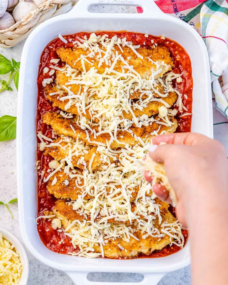 Weeknight Chicken Parm | Clean Food Crush