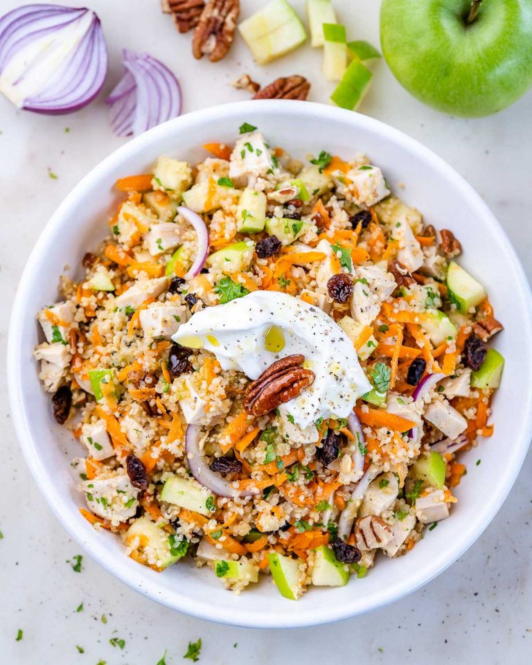 21 Healthy Chicken Salad Recipes For Clean Eating and Meal Prep | Clean ...