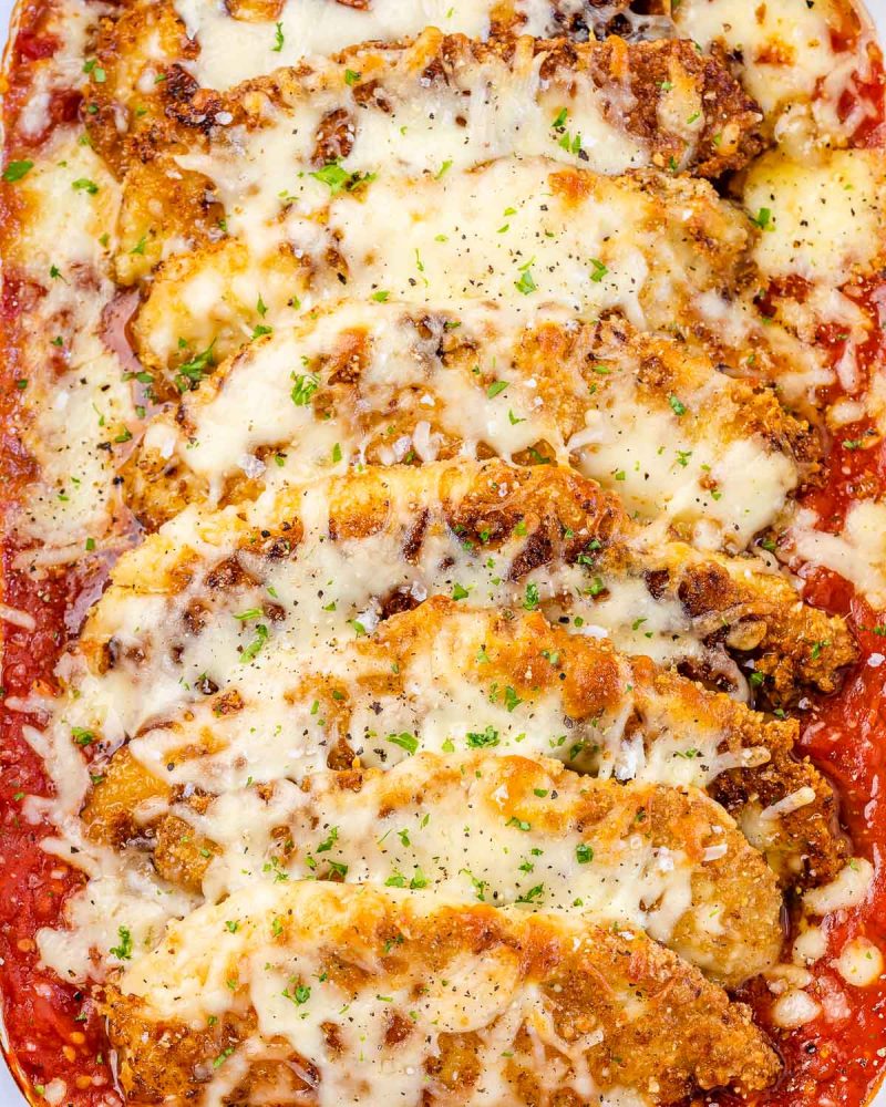 Weeknight Chicken Parm | Clean Food Crush