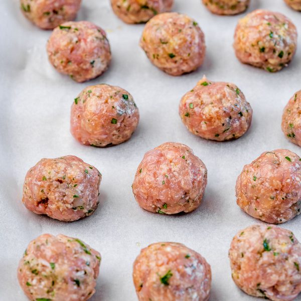 BBQ Chicken Meatballs | Clean Food Crush