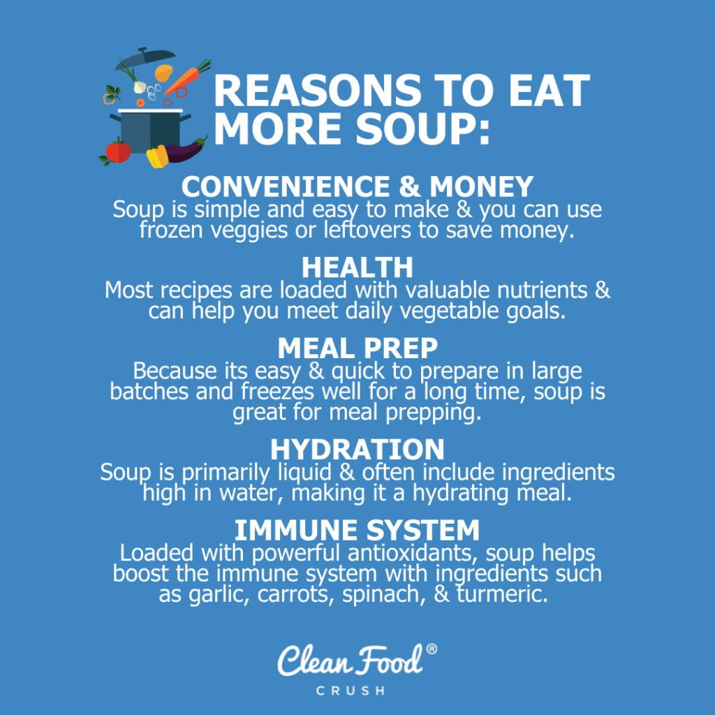 Why Soup is Great + 10 of Our FAVES | Clean Food Crush