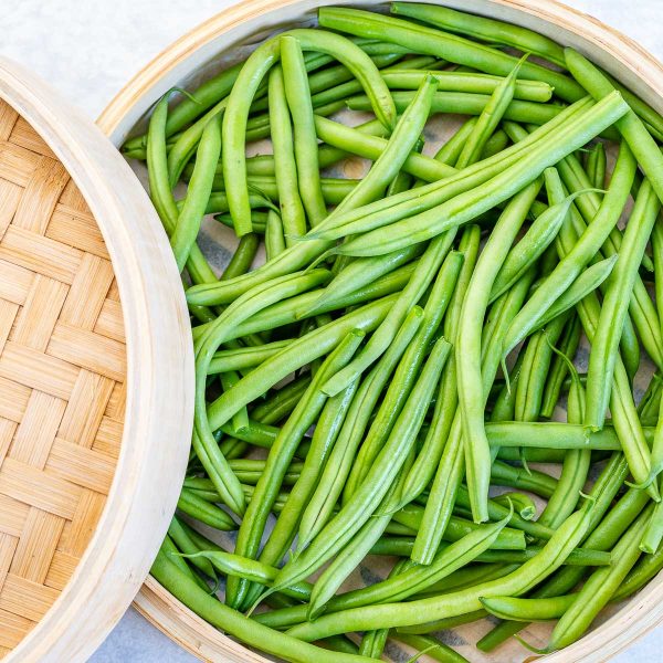 Steamed Garden Beans | Clean Food Crush