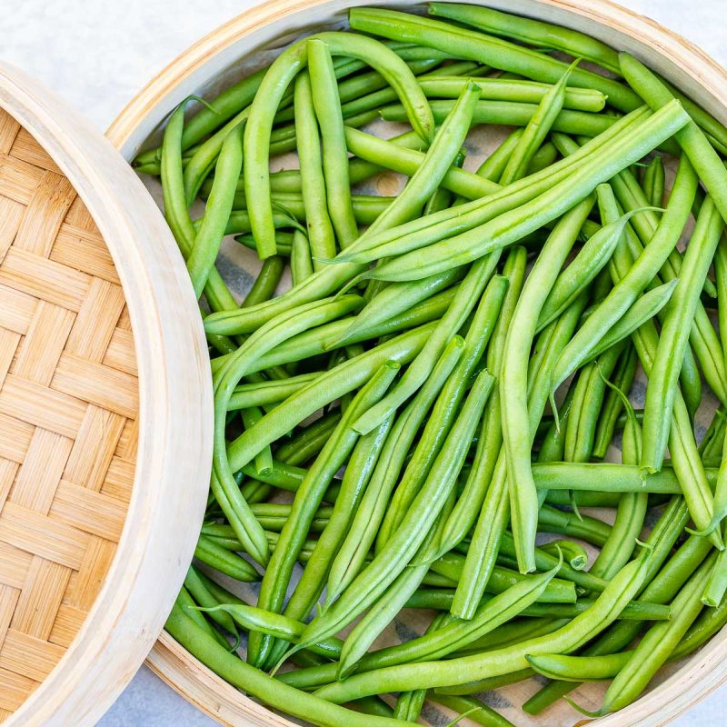 Steamed Garden Beans | Clean Food Crush