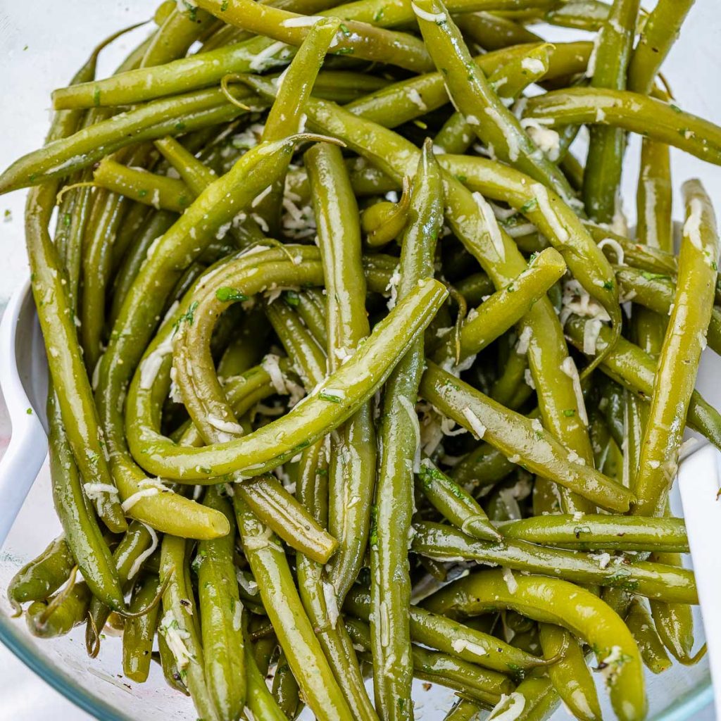 Steamed Garden Beans | Clean Food Crush