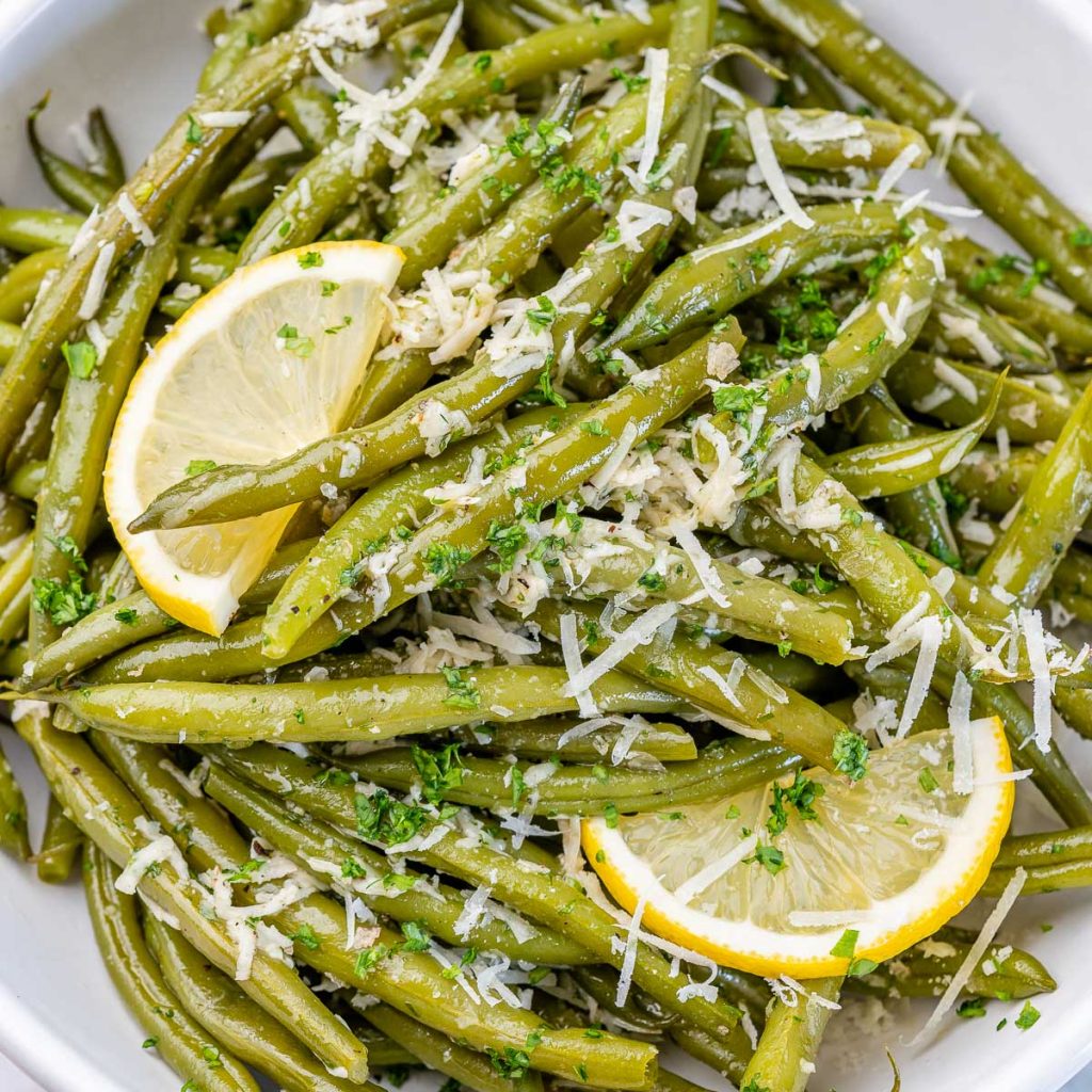 Steamed Garden Beans | Clean Food Crush