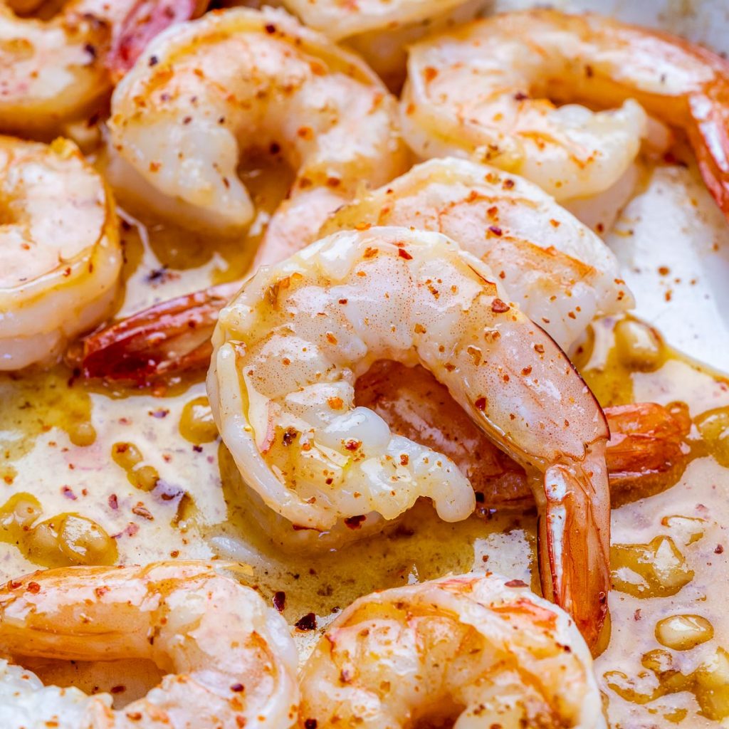 Garlic Butter Shrimp | Clean Food Crush