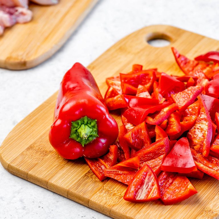 Sweet Pepper Chicken Skillet | Clean Food Crush