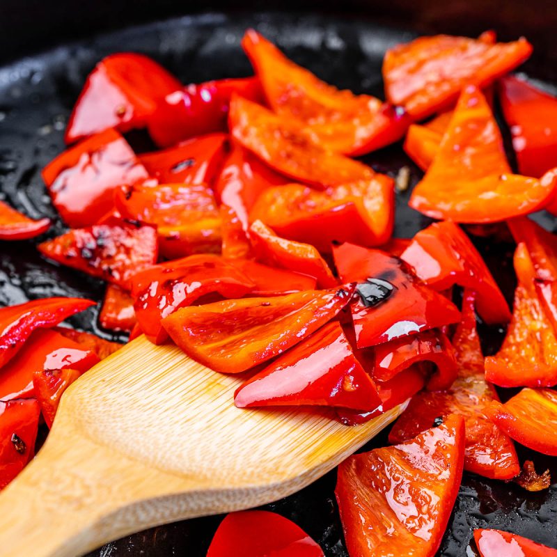 Sweet Pepper Chicken Skillet | Clean Food Crush