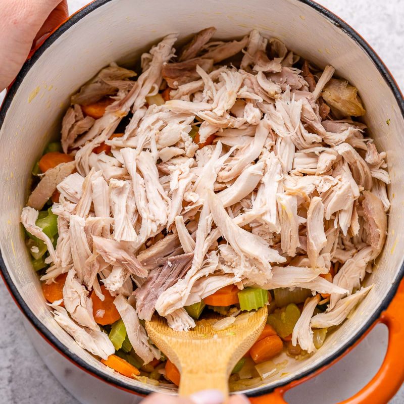 Lemon Ginger Leftover Turkey Soup | Clean Food Crush