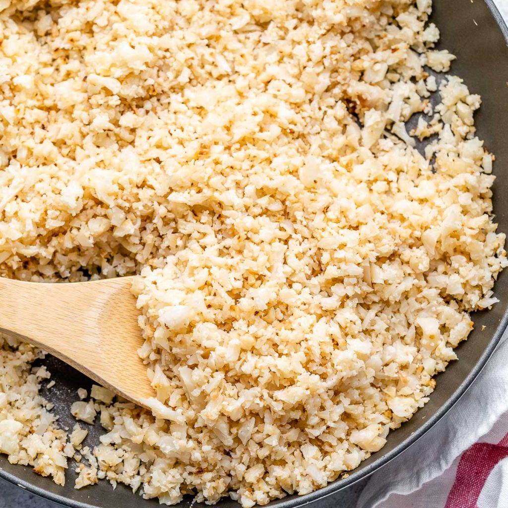 Cauliflower Rice Risotto | Clean Food Crush