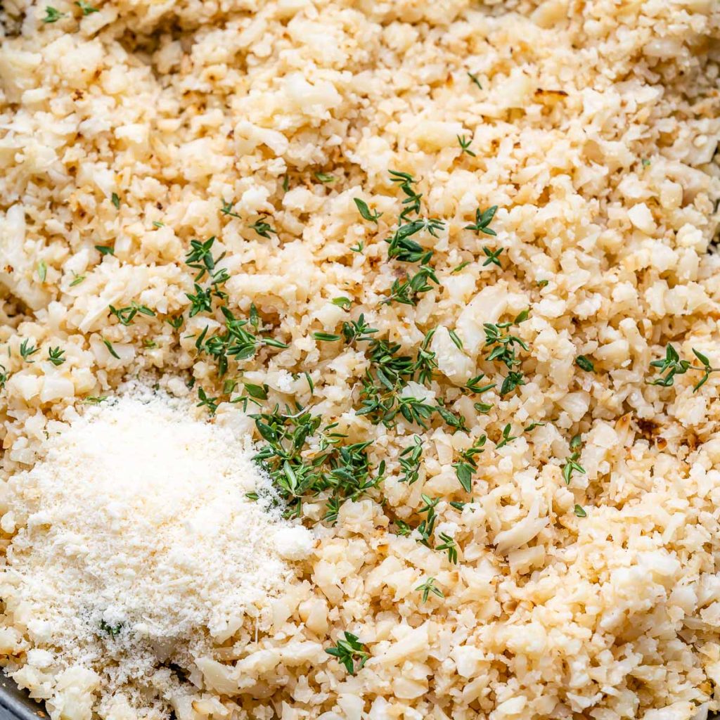 Cauliflower Rice Risotto | Clean Food Crush