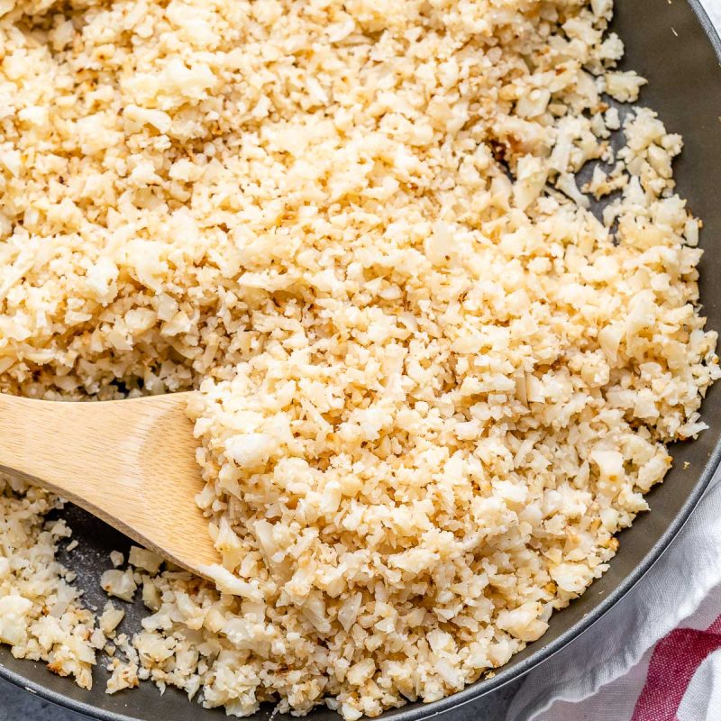 Cauliflower Rice Risotto | Clean Food Crush