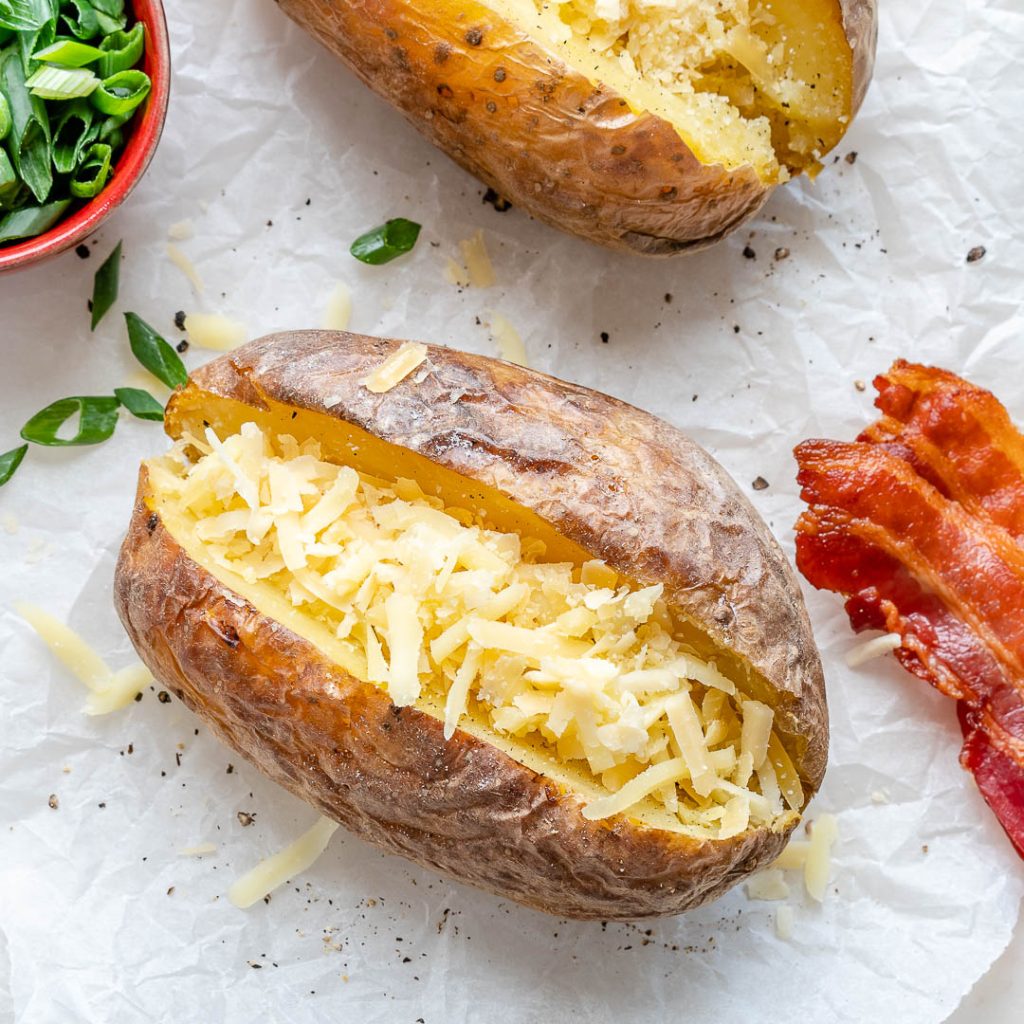 Loaded Baked Potatoes | Clean Food Crush