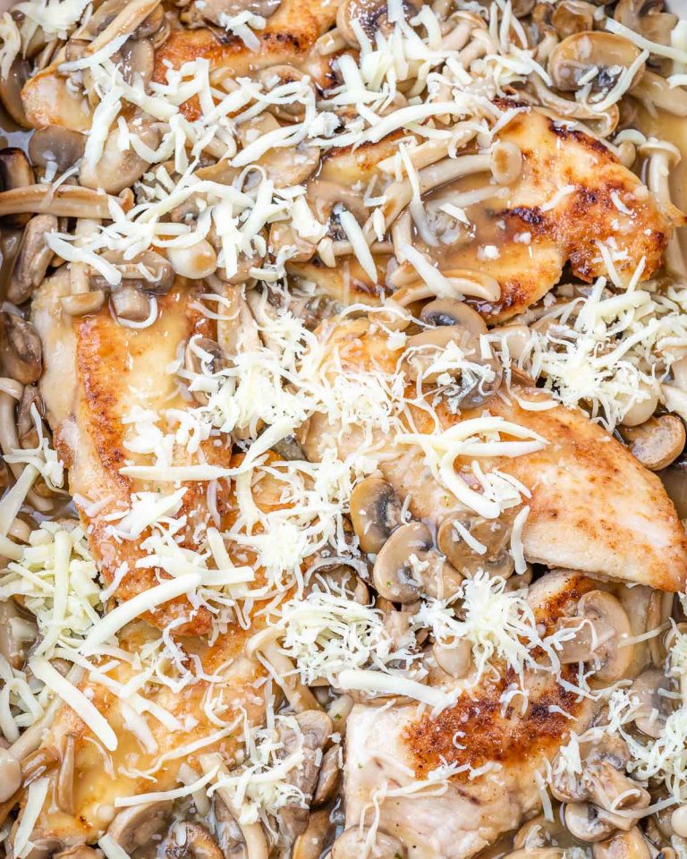 Baked Mushroom Chicken | Clean Food Crush