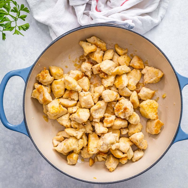 Garlic Herbed Chicken Bites | Clean Food Crush