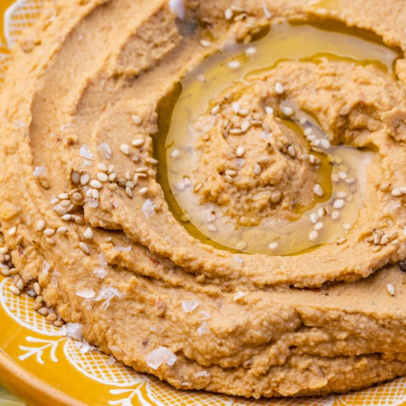 Chipotle Hummus + Crunchy Veggies | Clean Food Crush