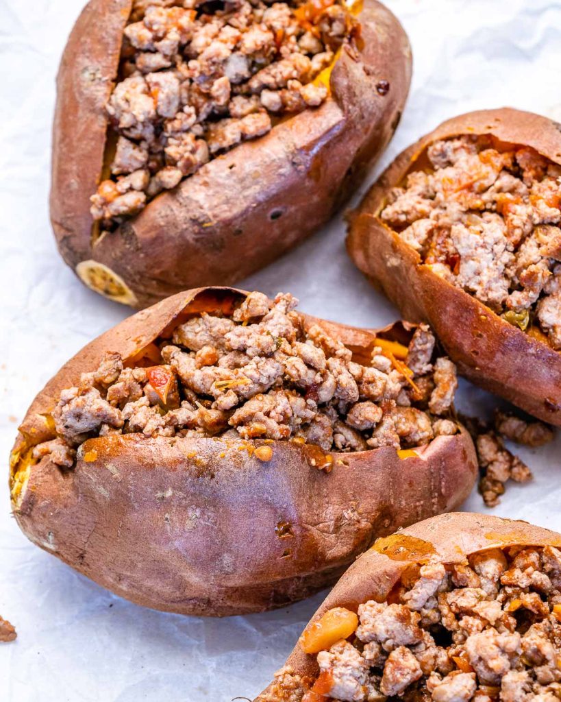 Santa Fe Inspired Sweet Potatoes | Clean Food Crush