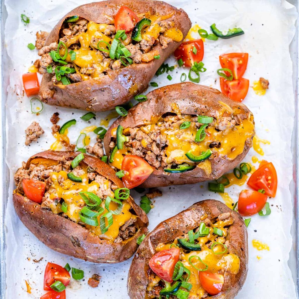 Santa Fe Inspired Sweet Potatoes | Clean Food Crush