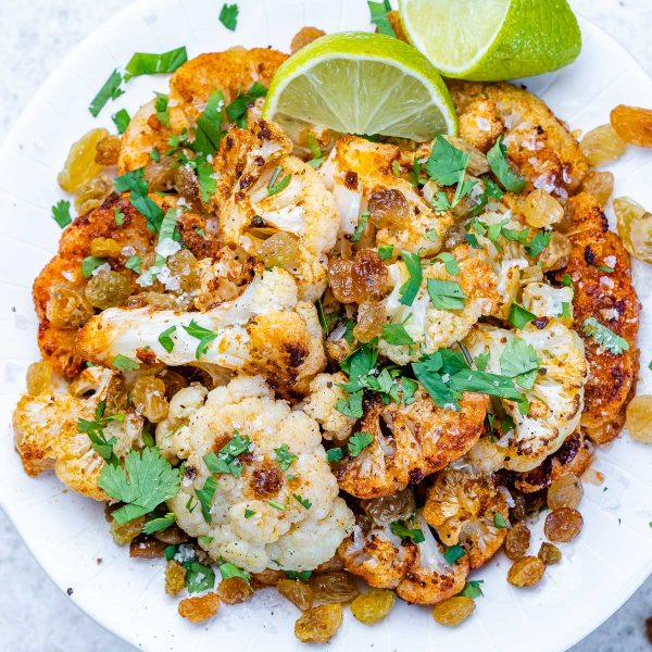 Spiced Roasted Cauliflower | Clean Food Crush