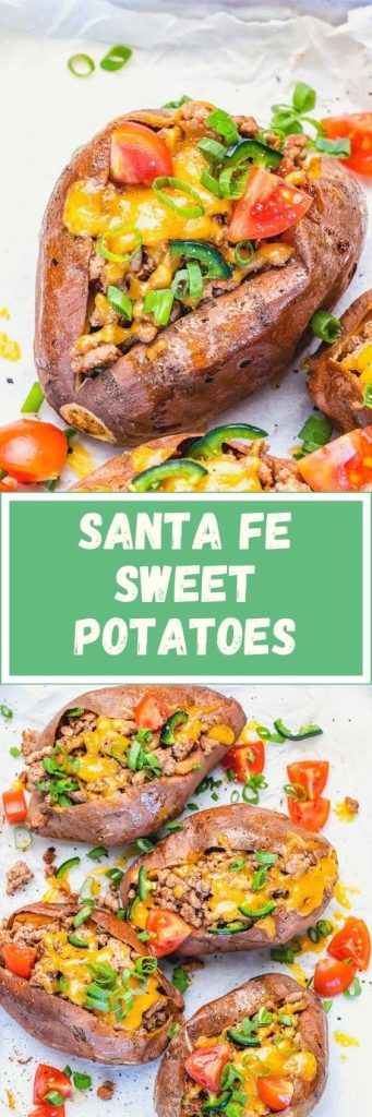 Santa Fe Inspired Sweet Potatoes | Clean Food Crush