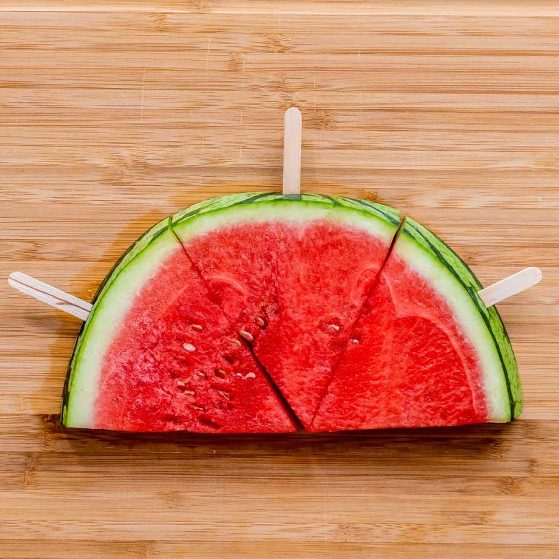 Frozen Watermelon Pops | Clean Food Crush