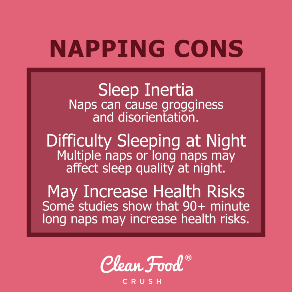 The Do’s and Don’ts of Healthy Napping | Clean Food Crush