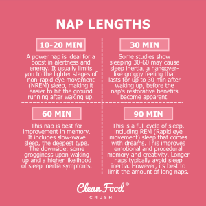 The Do’s and Don’ts of Healthy Napping | Clean Food Crush
