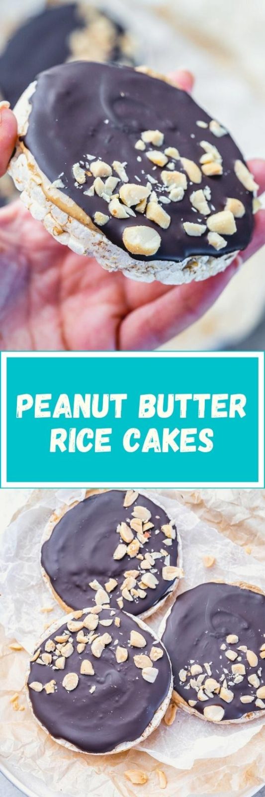 Peanut Butter Rice Cakes | Clean Food Crush