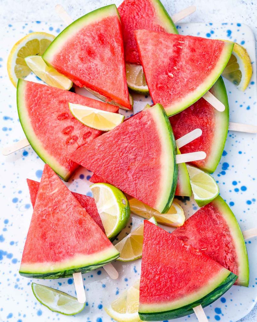 Frozen Watermelon Pops | Clean Food Crush