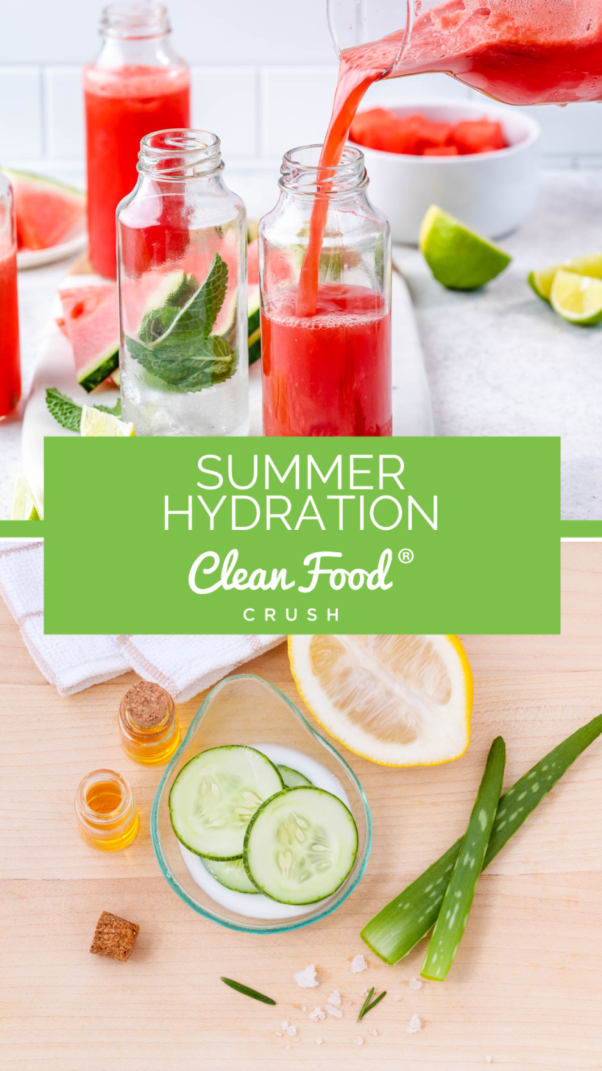 Stay Hydrated In the Summer | Clean Food Crush