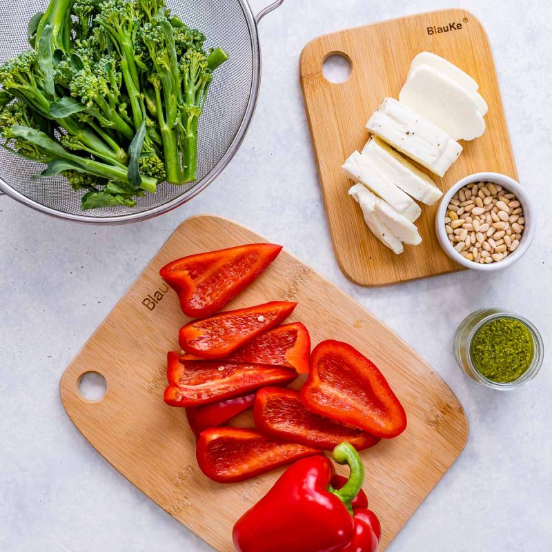 [VIDEO] Broccolini + Halloumi Power Bowls | Clean Food Crush