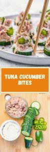 Spicy Tuna Cucumber Bites | Clean Food Crush
