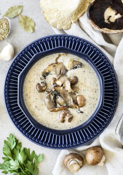 Creamy Mushroom Soup Clean Food Crush