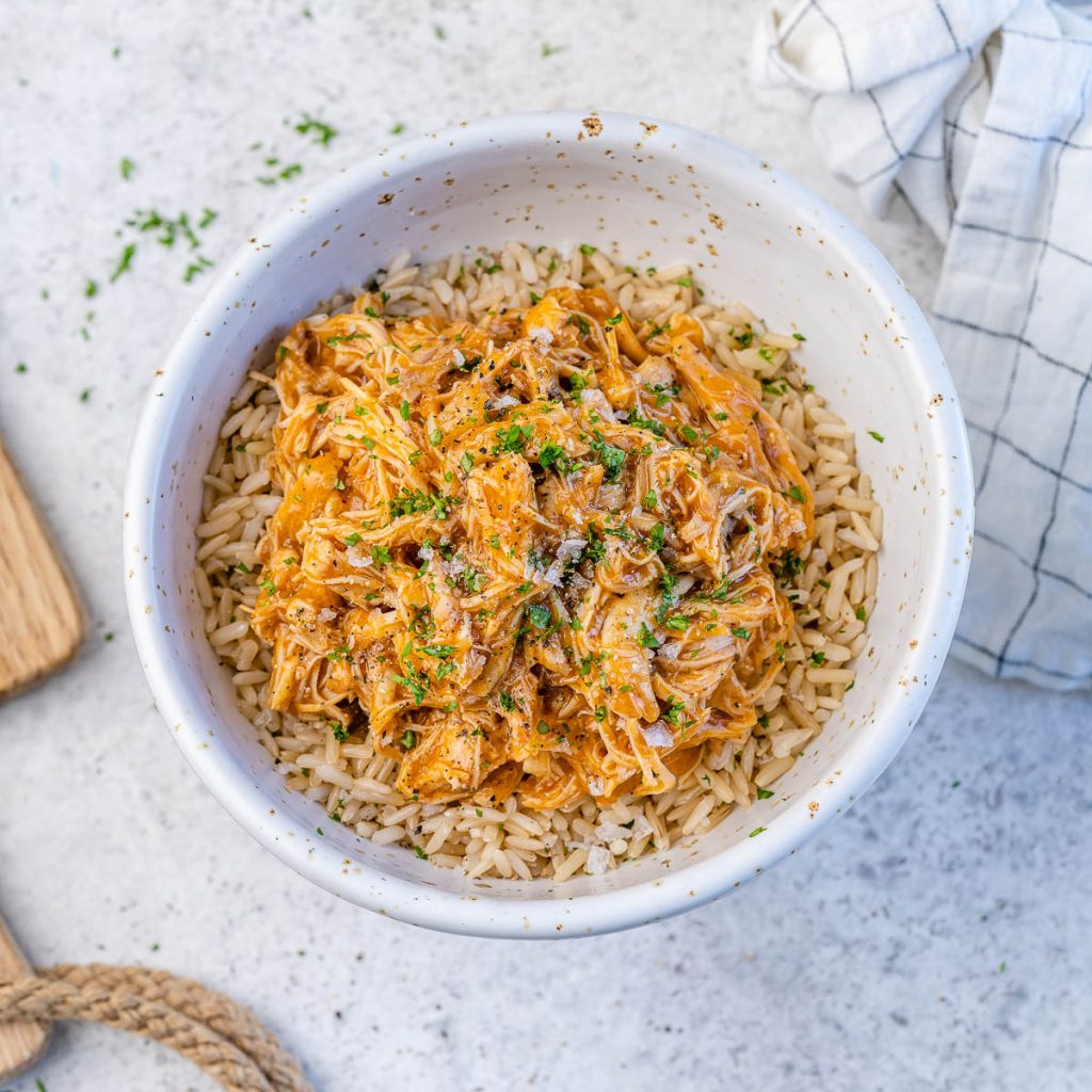 Slow Cooker or Instant Pot Chicken Ragu | Clean Food Crush