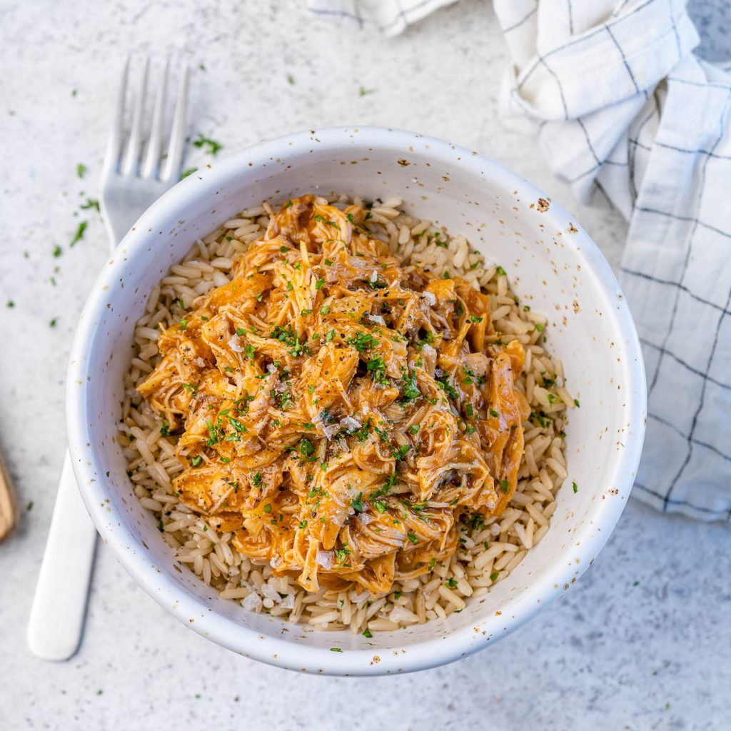 Slow Cooker or Instant Pot Chicken Ragu | Clean Food Crush