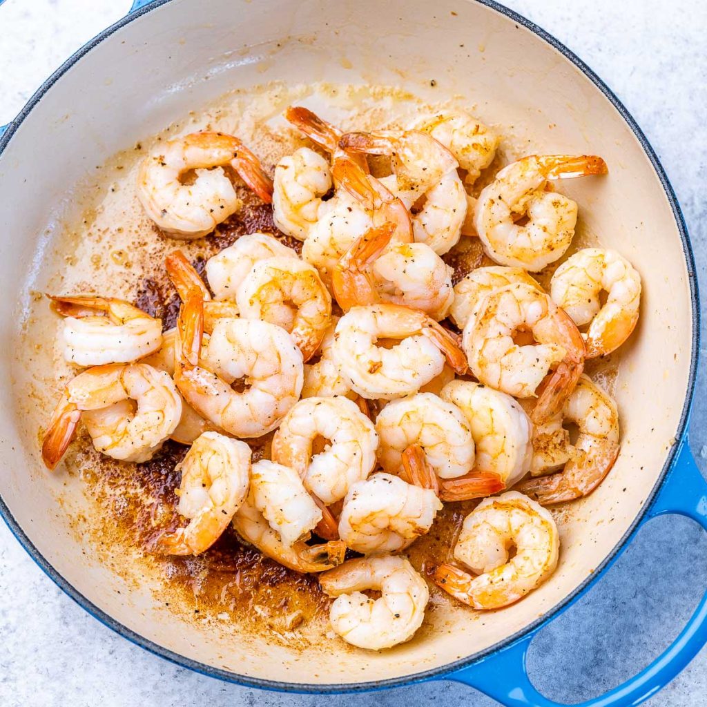 Tuscan Inspired Shrimp Skillet Clean Food Crush