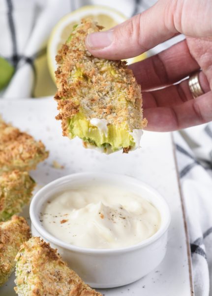 Air-Fryer Crunchy Avocado Wedges | Clean Food Crush