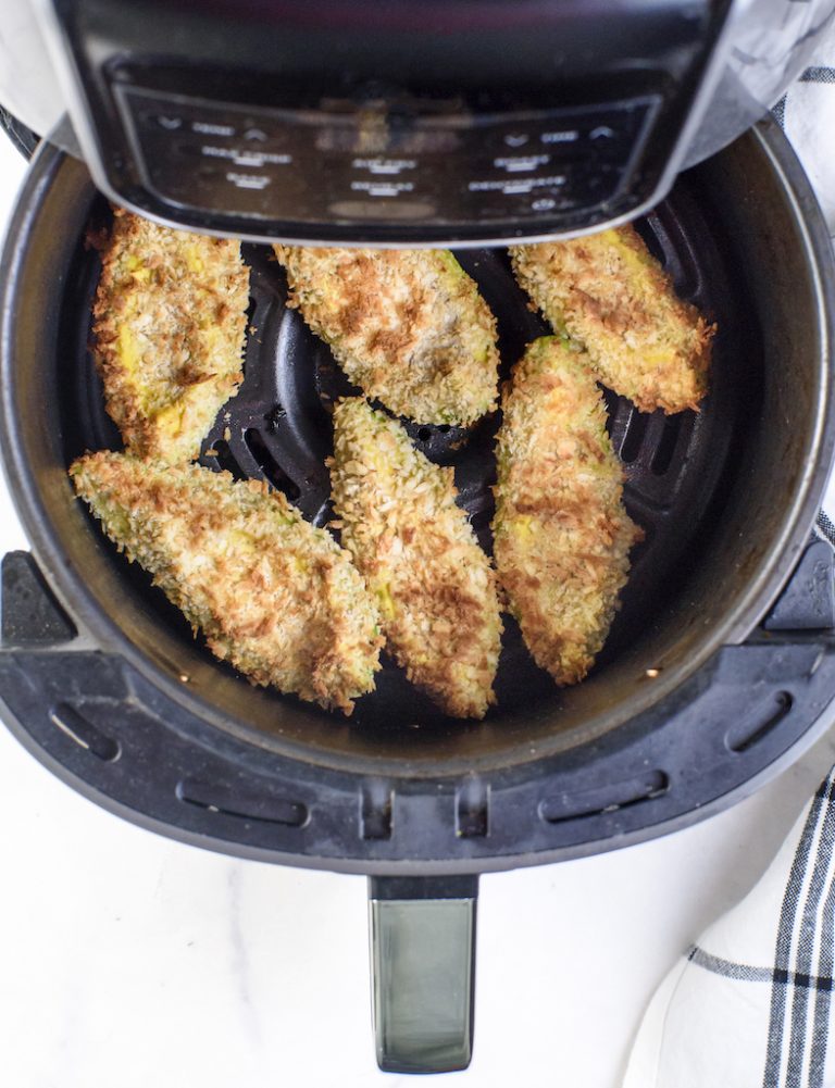 Air-Fryer Crunchy Avocado Wedges | Clean Food Crush