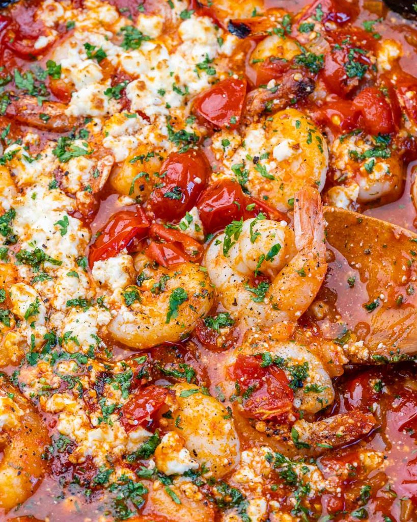 [VIDEO] Greek-Inspired Shrimp Saganaki | Clean Food Crush