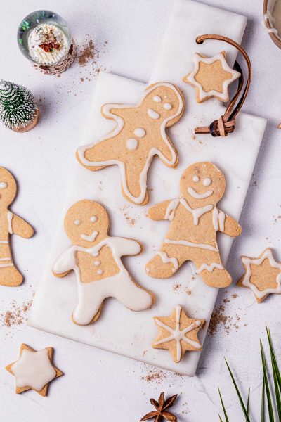 Healthier Gingerbread Cookies | Clean Food Crush