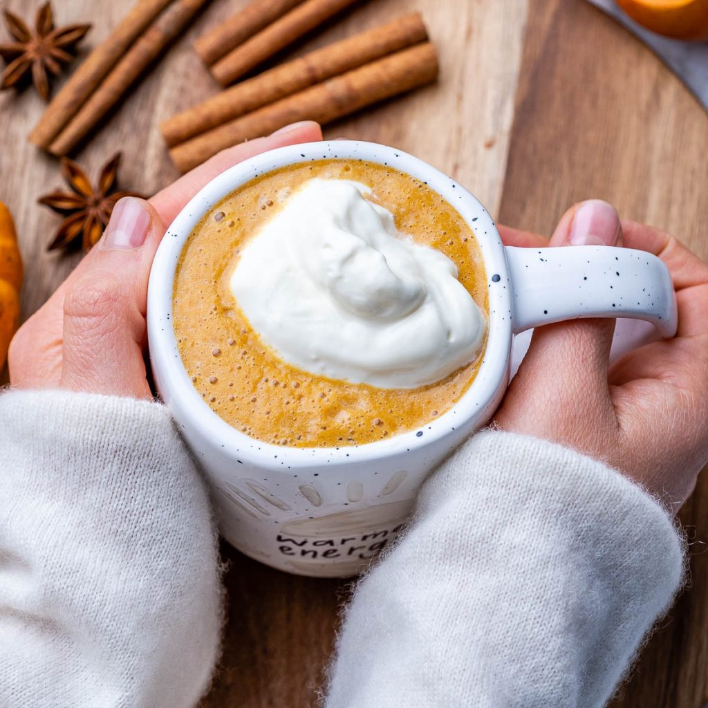 Hot Pumpkin Milk | Clean Food Crush