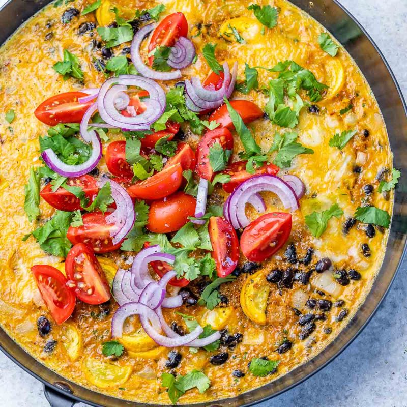 Mexican-inspired Frittata | Clean Food Crush