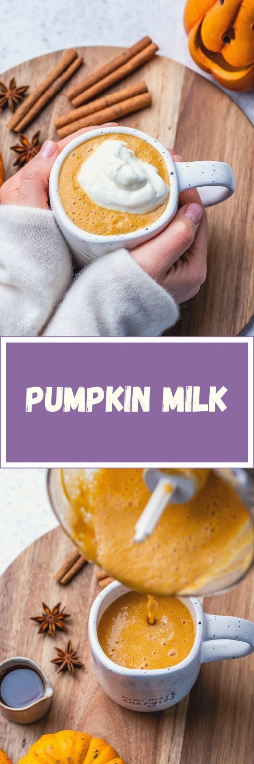 Hot Pumpkin Milk | Clean Food Crush