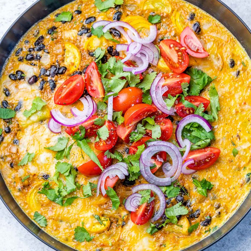 Mexican-inspired Frittata | Clean Food Crush